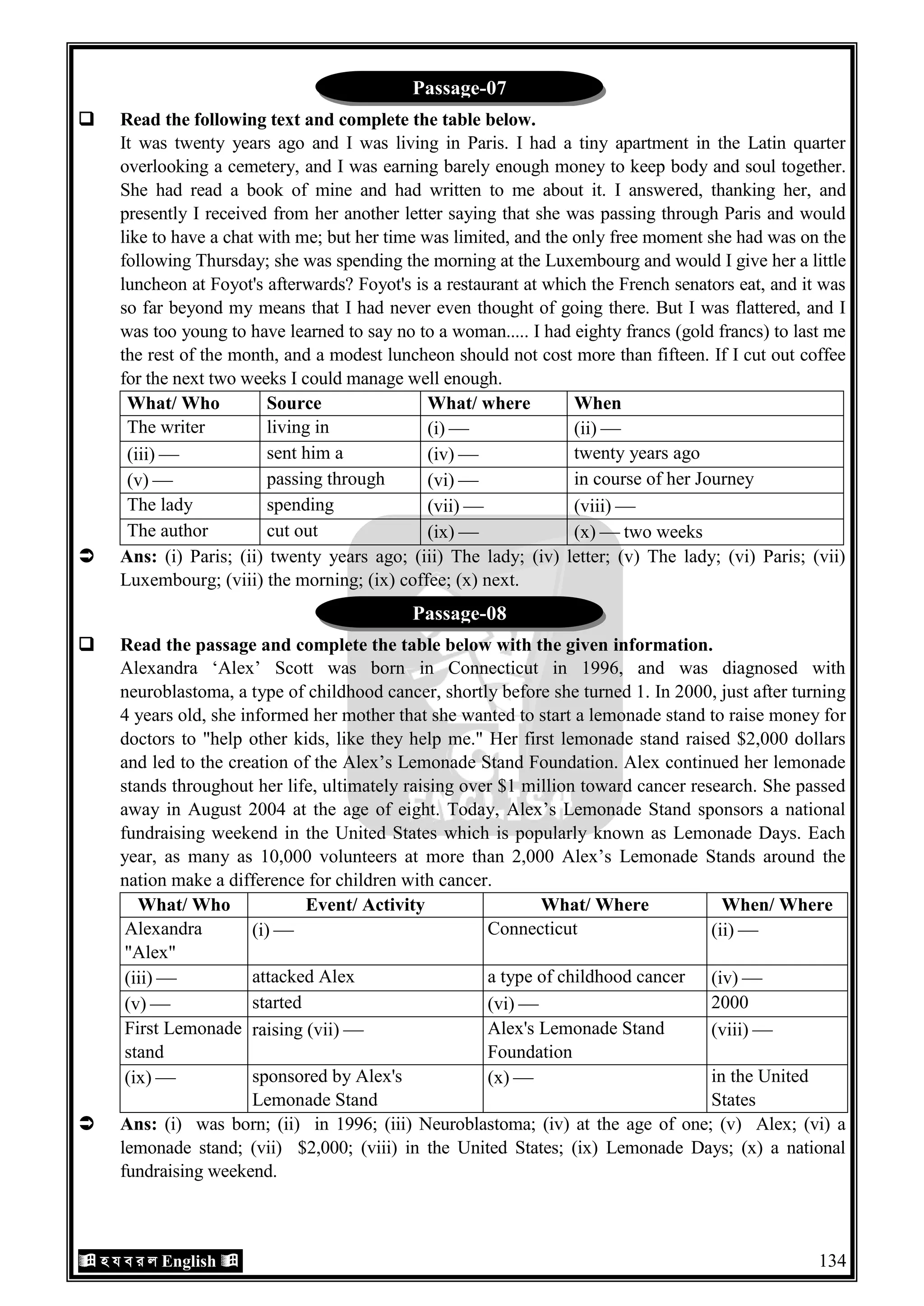HSC 2023-24 English First Paper | PDF