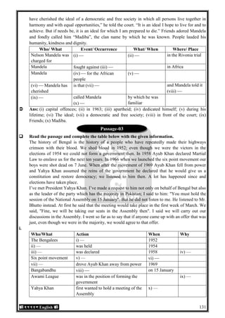 HSC 2023-24 English First Paper | PDF