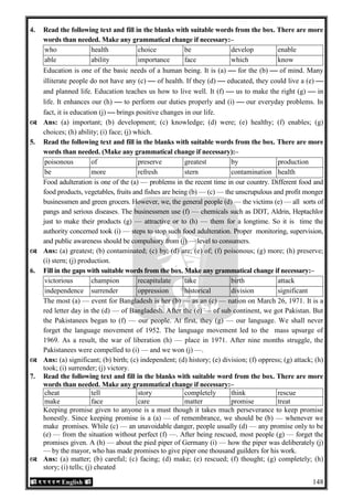 HSC 2023-24 English First Paper | PDF