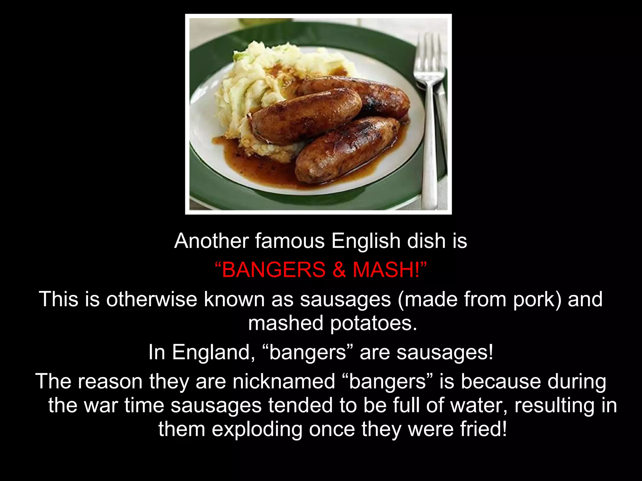 English Food | PPT