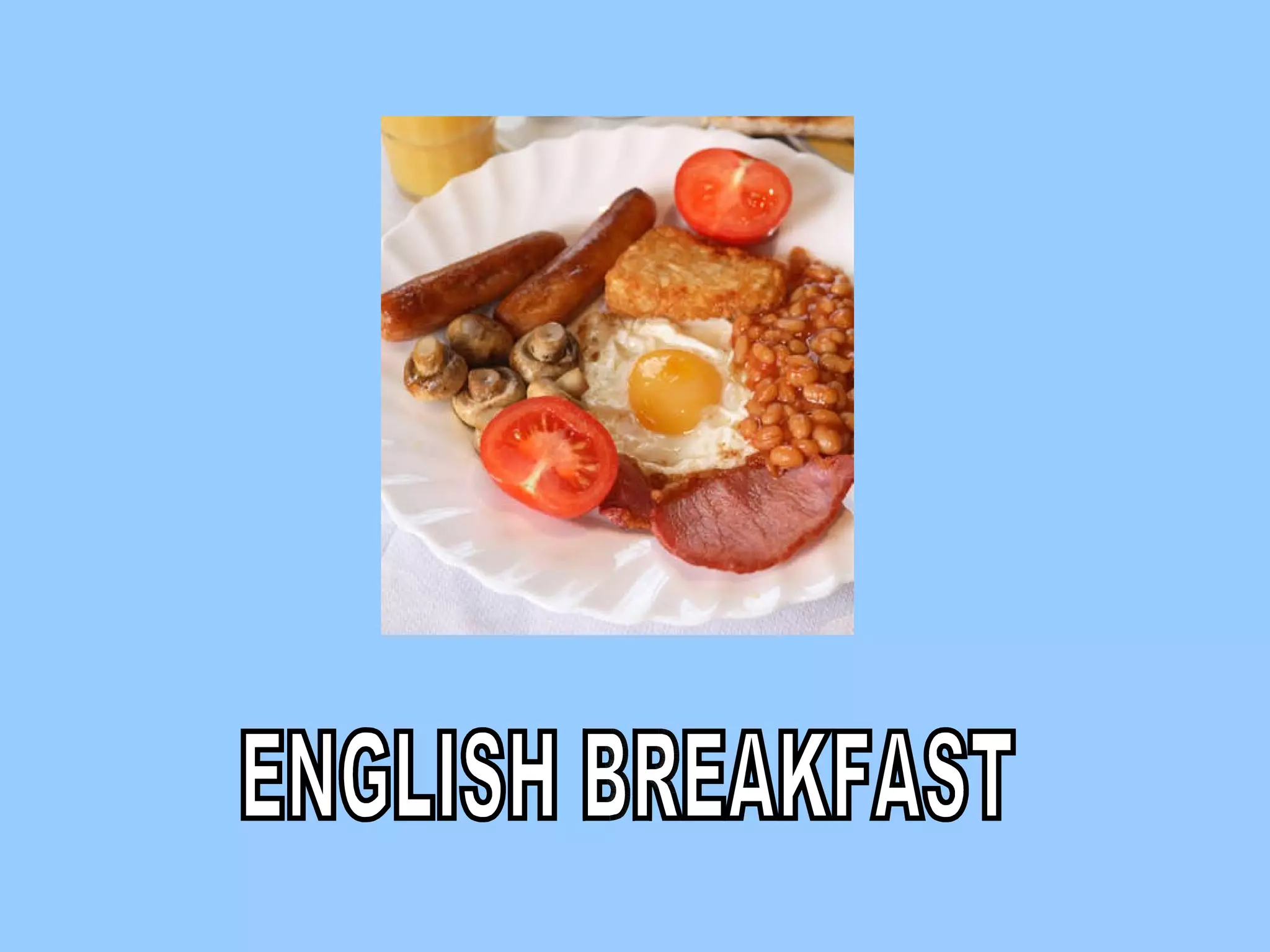 English food | PPT