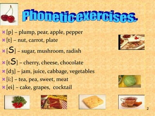 English food | PPT