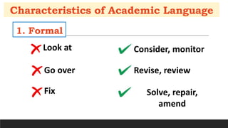 English for Academic and Professional Purposes-academic text.pptx | Science