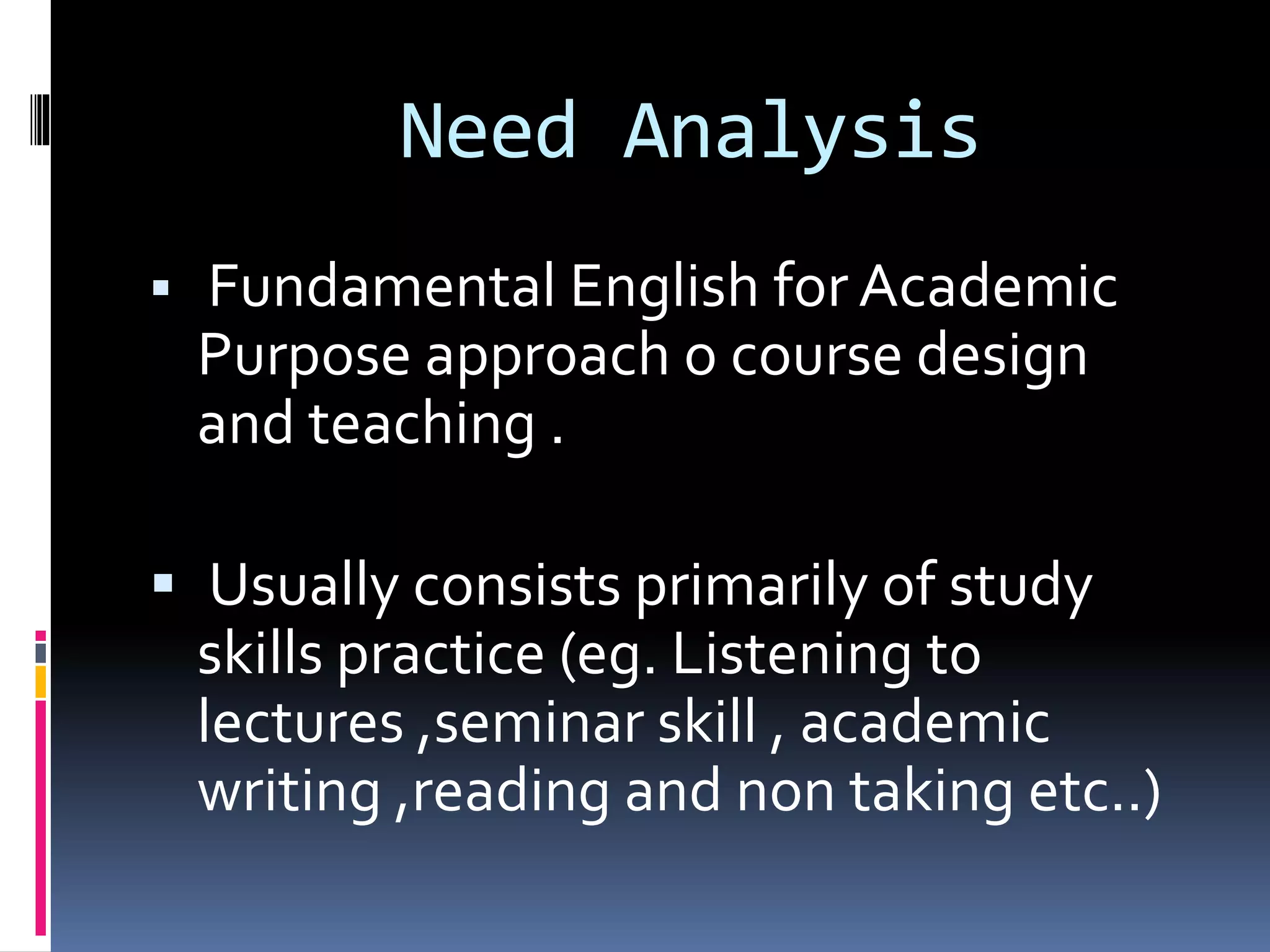 English for academic purposes | PPTX