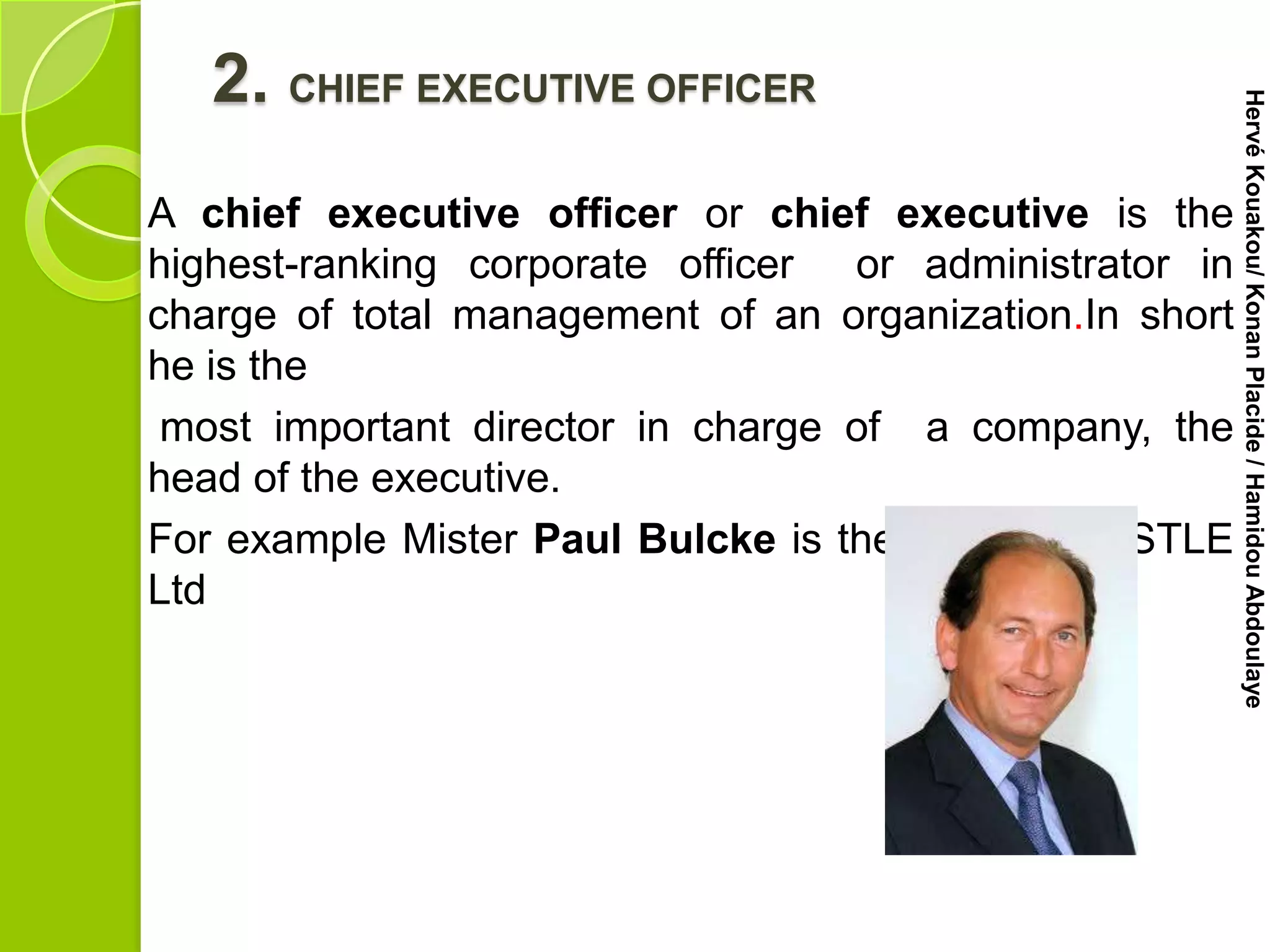 The different levels of authority | PPTX