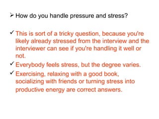 English for a job interview | PPT