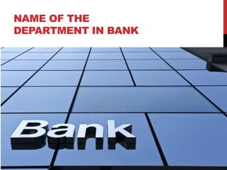 English for business banking | PDF