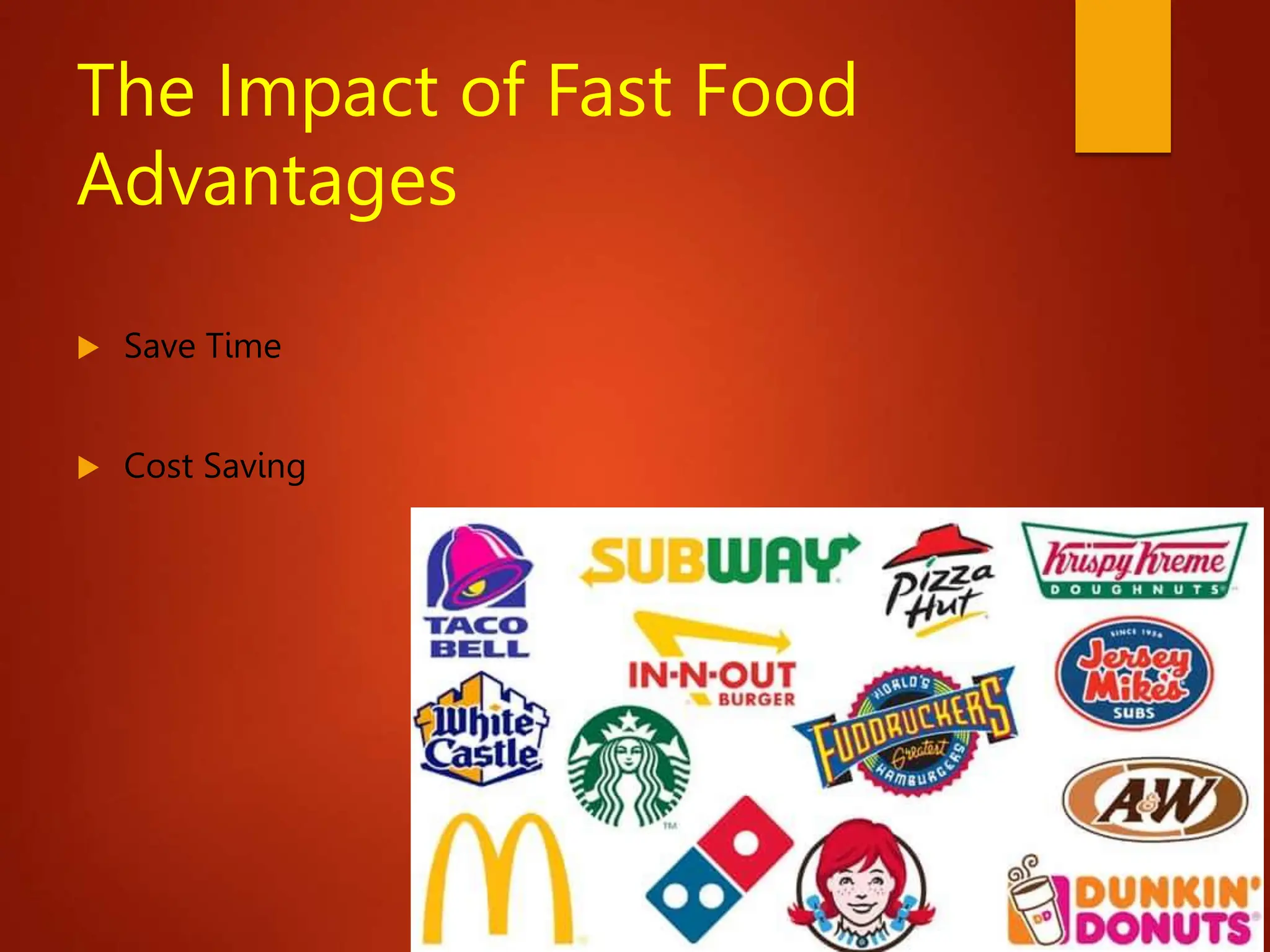 fast food affect on life discussion ppt slide | PPT