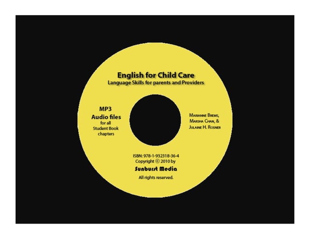 English for Child Care: Language Skills for Parents and Providers | PDF ...