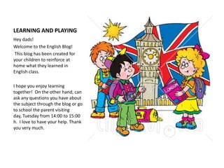 English for children | PPTX