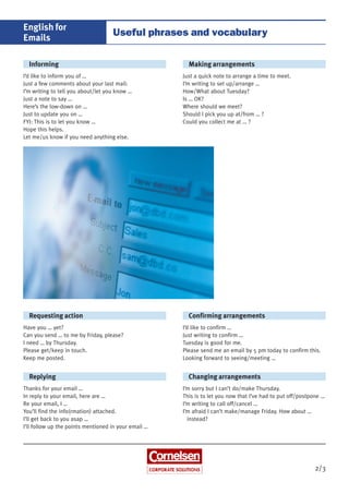 English for emails | PDF