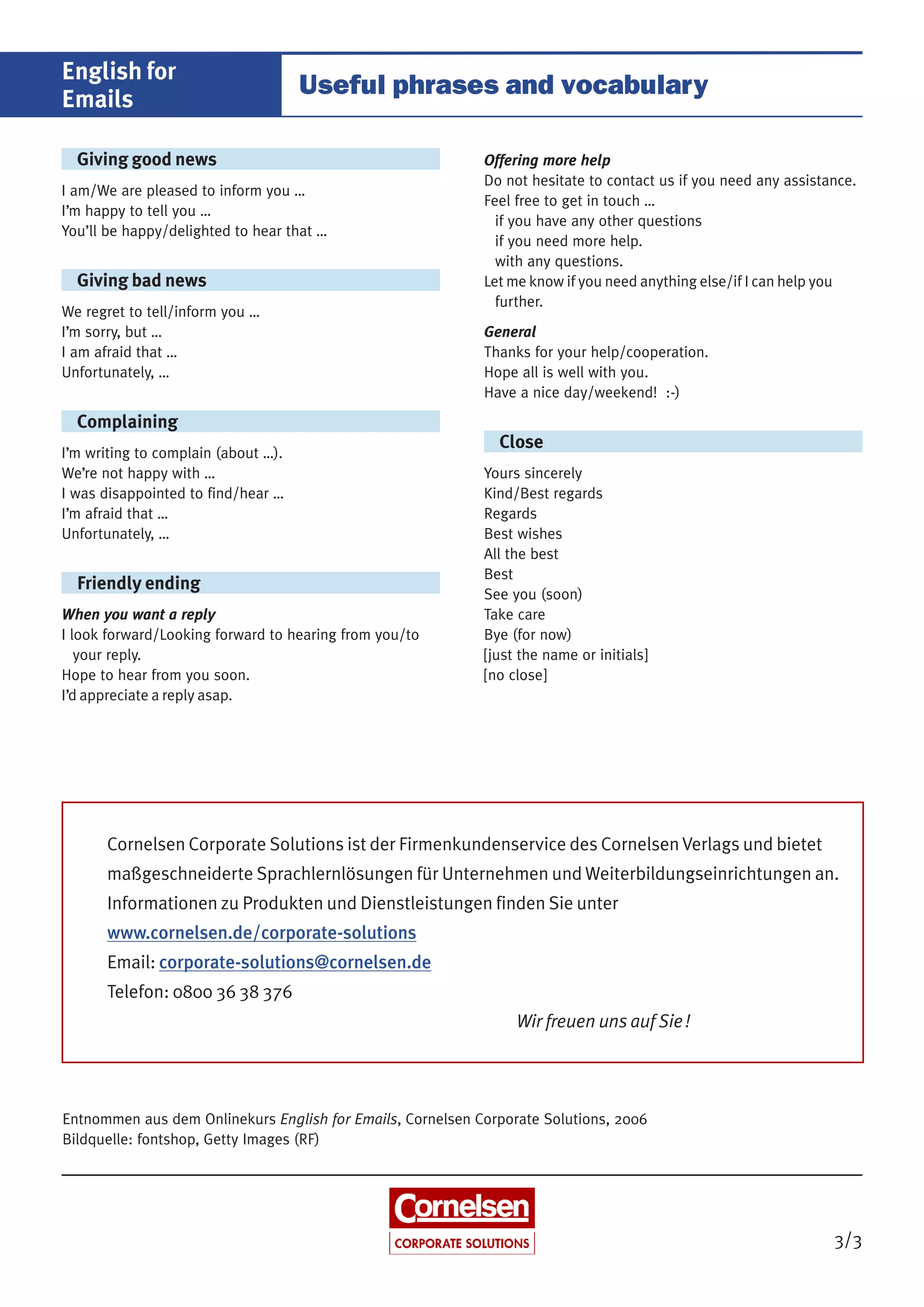 English for emails | PDF