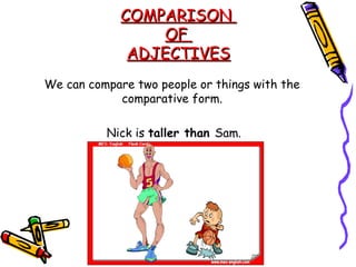 English for kids comparisons | PPT