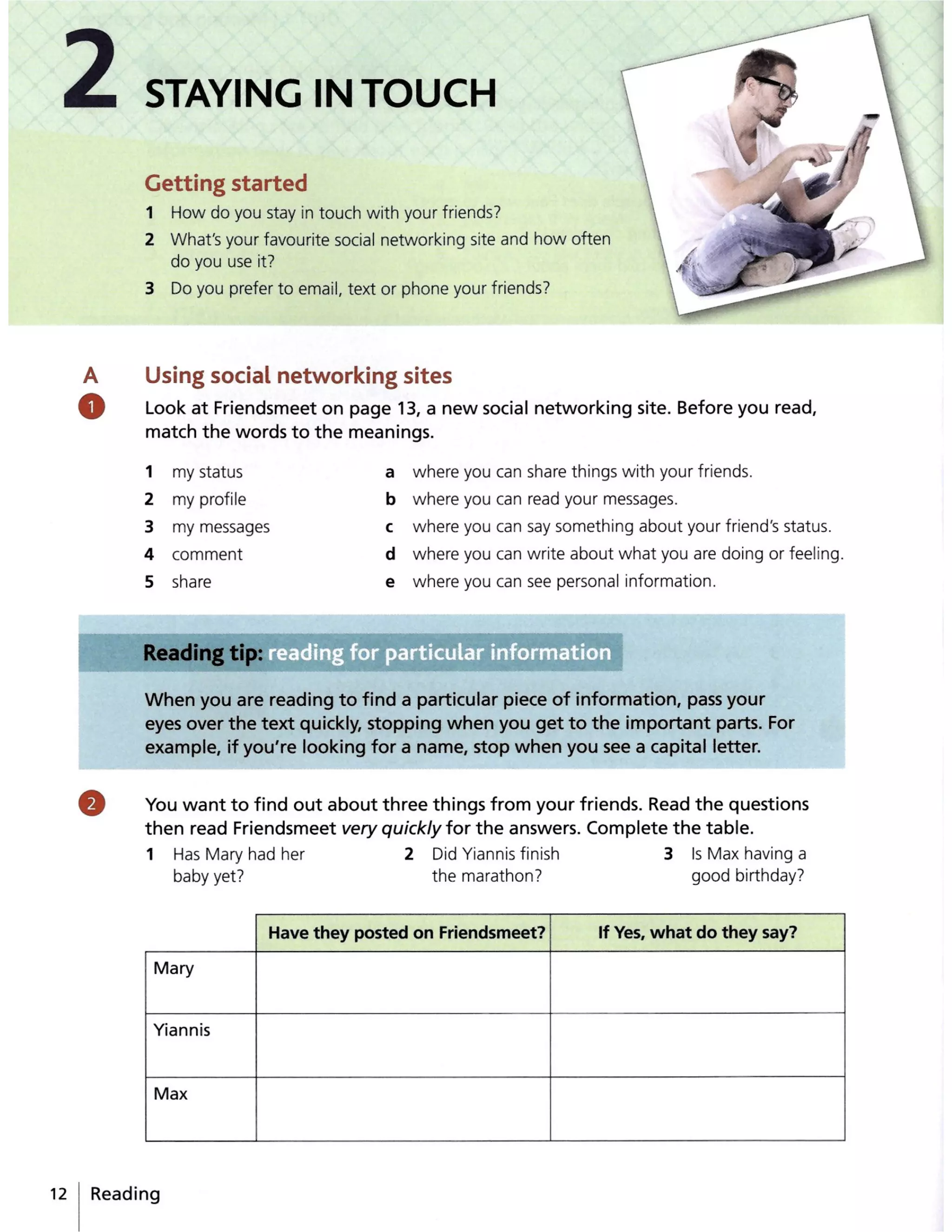 English for life reading pre intermediate a2 | PDF