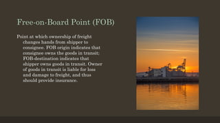 English for logistics | PPT