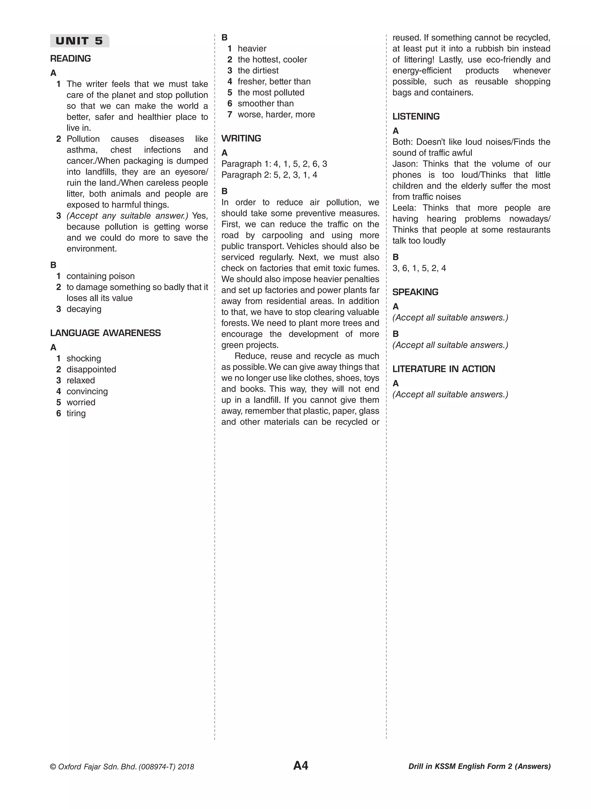 English Form 2 Answers.pdf