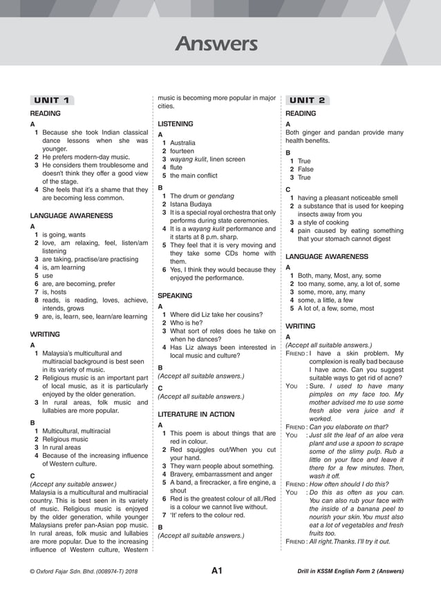 English Form 2 Answers.pdf