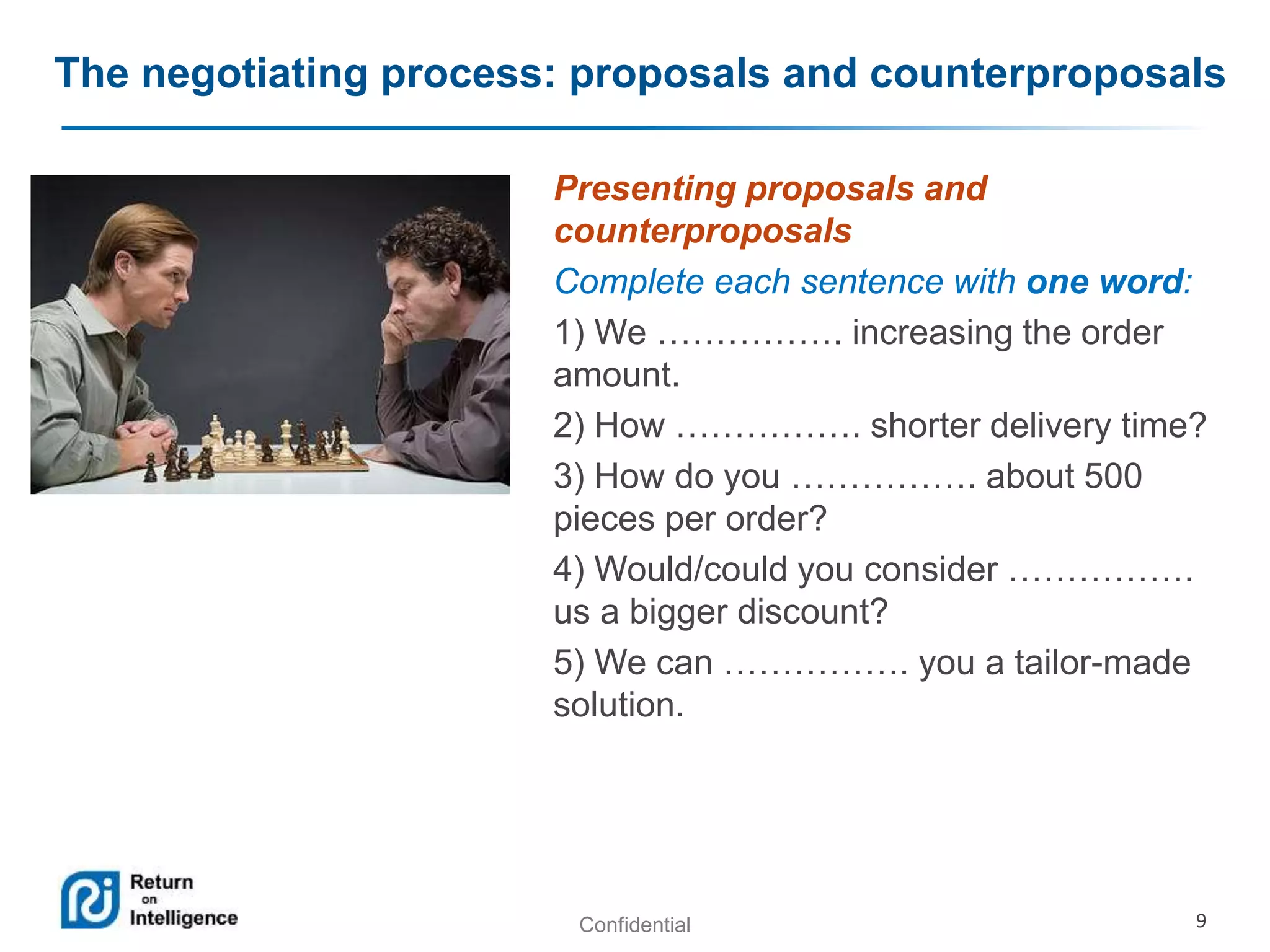 English for negotiations | PPTX