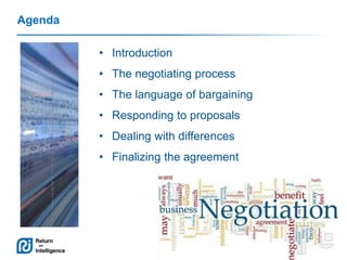 English for negotiations | PPTX