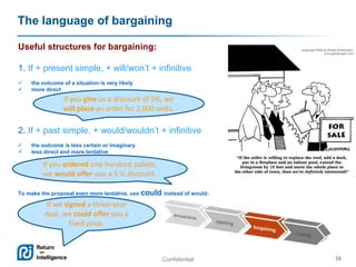 English for Negotiations 2016 | PPTX