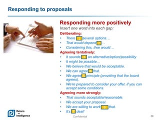 English for Negotiations 2016 | PPTX