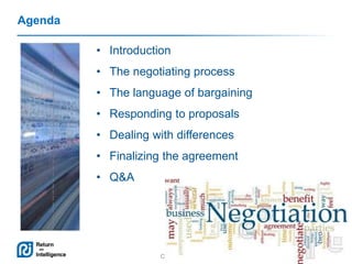 English for Negotiations 2016 | PPTX