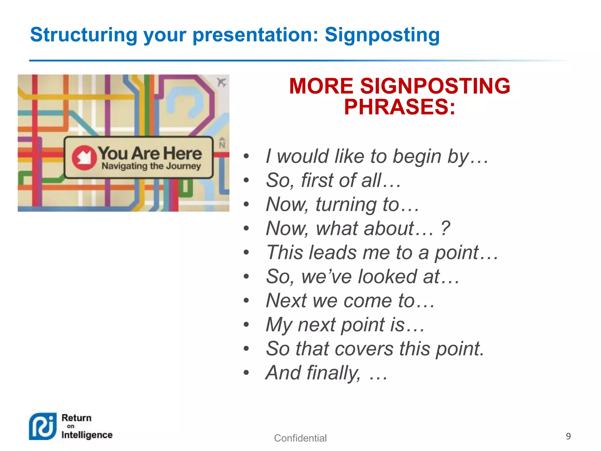English for Presentations | PPTX