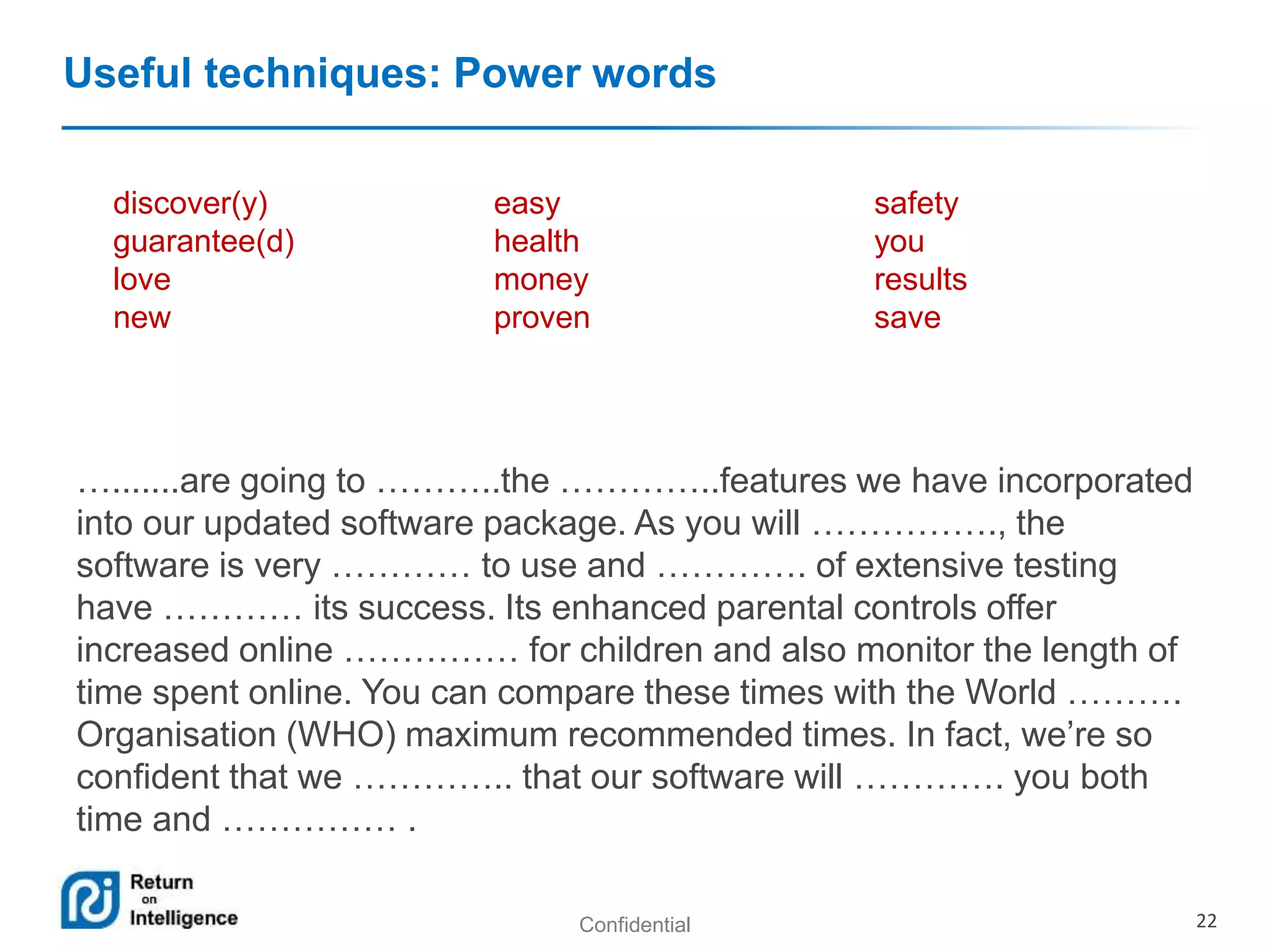 English for Presentations | PPTX
