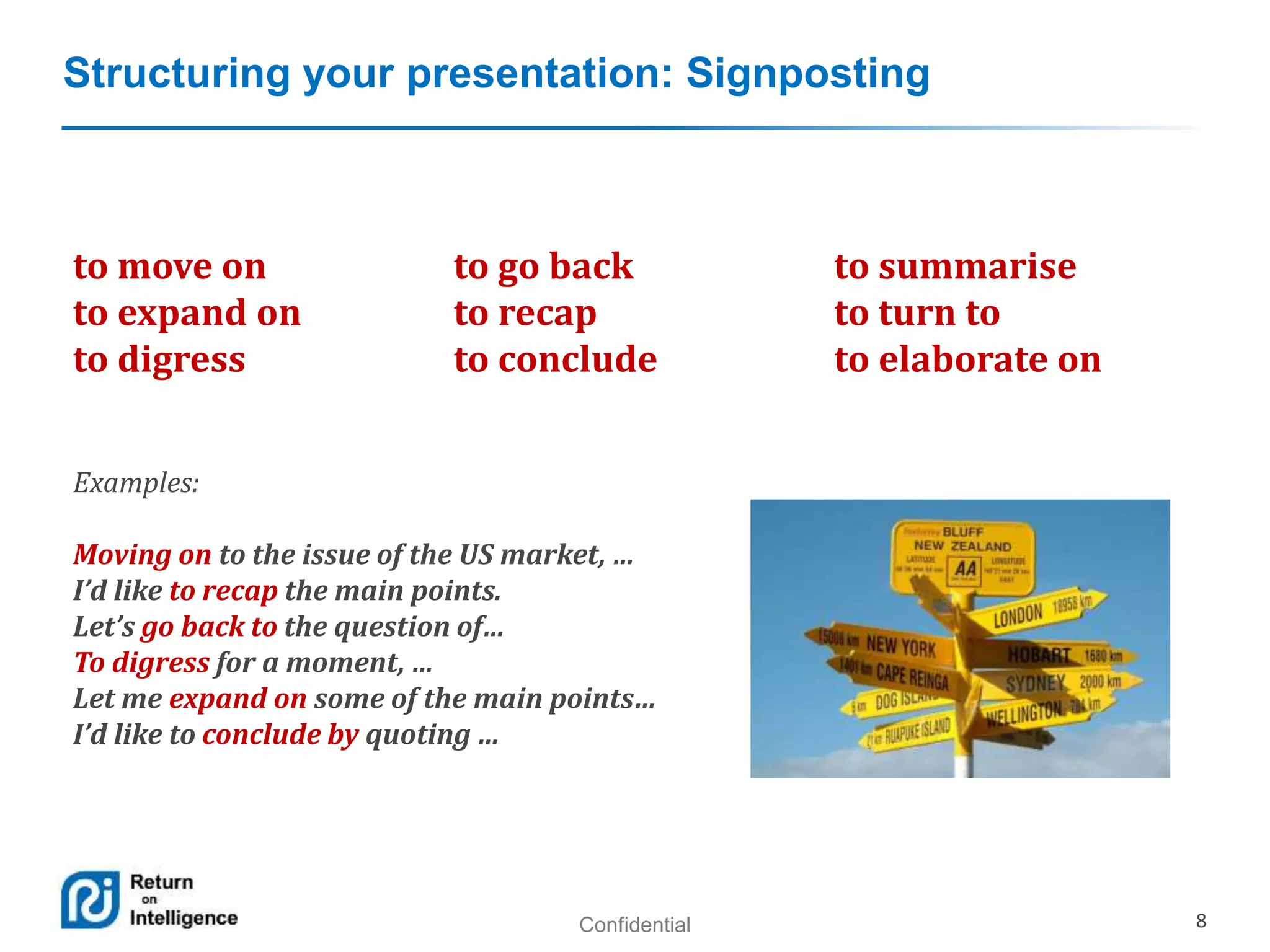 English for Presentations | PPTX
