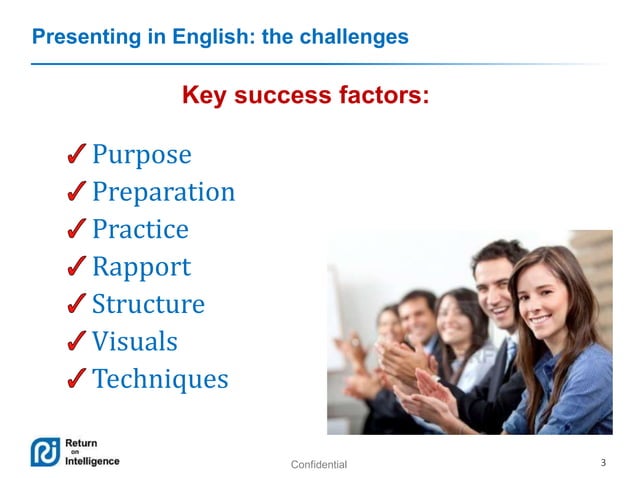 English for Presentations | PPTX | Events