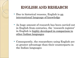 English For Research | PPT