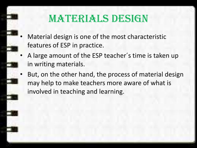 English for specific purpose | PPTX | Education