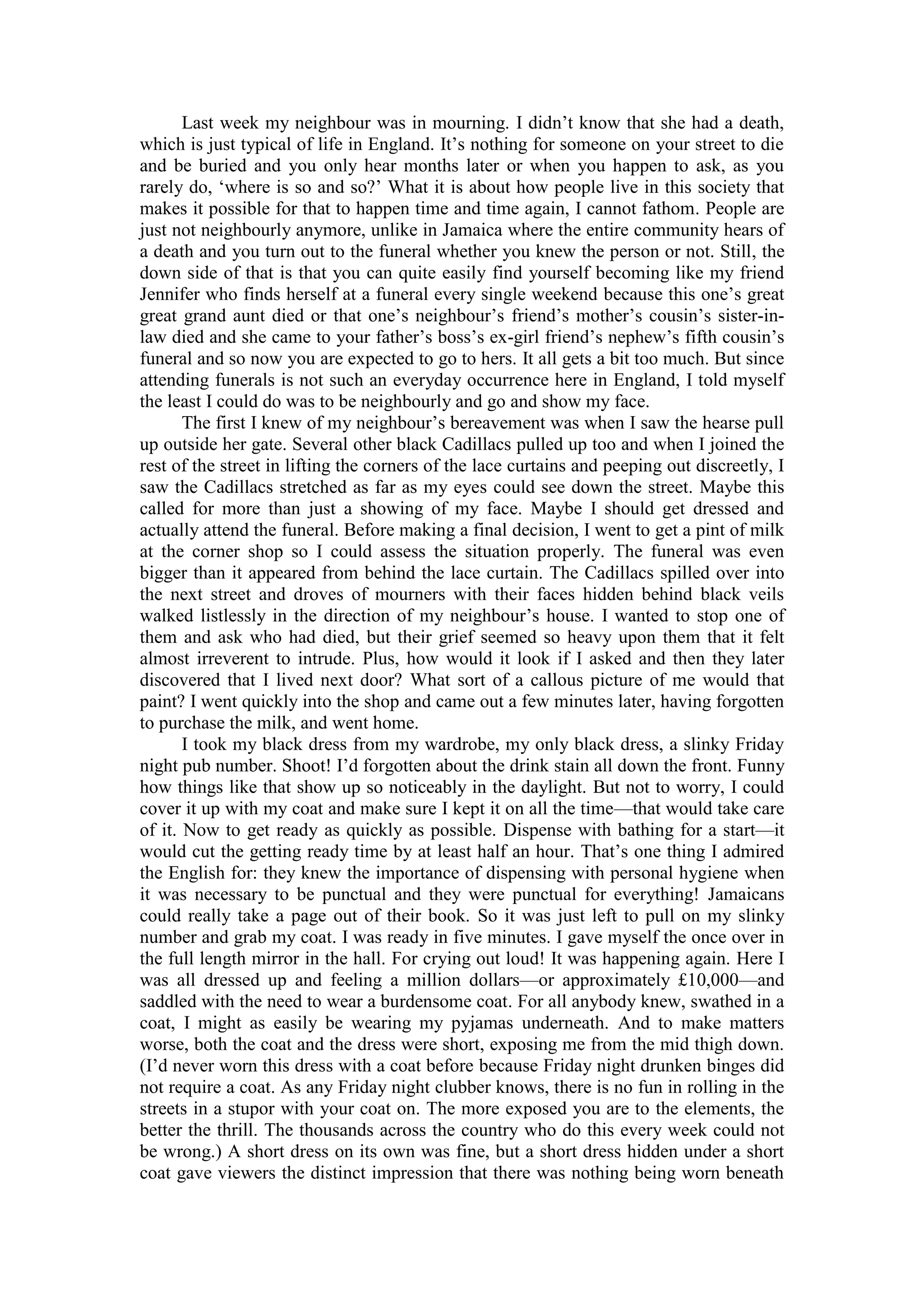 English funeral (1) | PDF