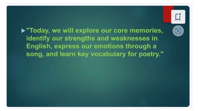 Poetry Topic in eNGLISH G7.pptx Matatag Exemplar excerpt | PPTX