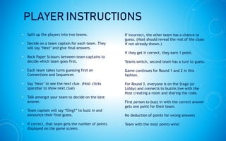 English Game Only Connect for Grade 5 .. | PPTX