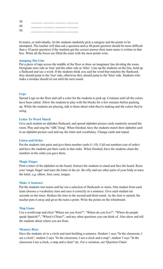 English games rumah upit | PDF