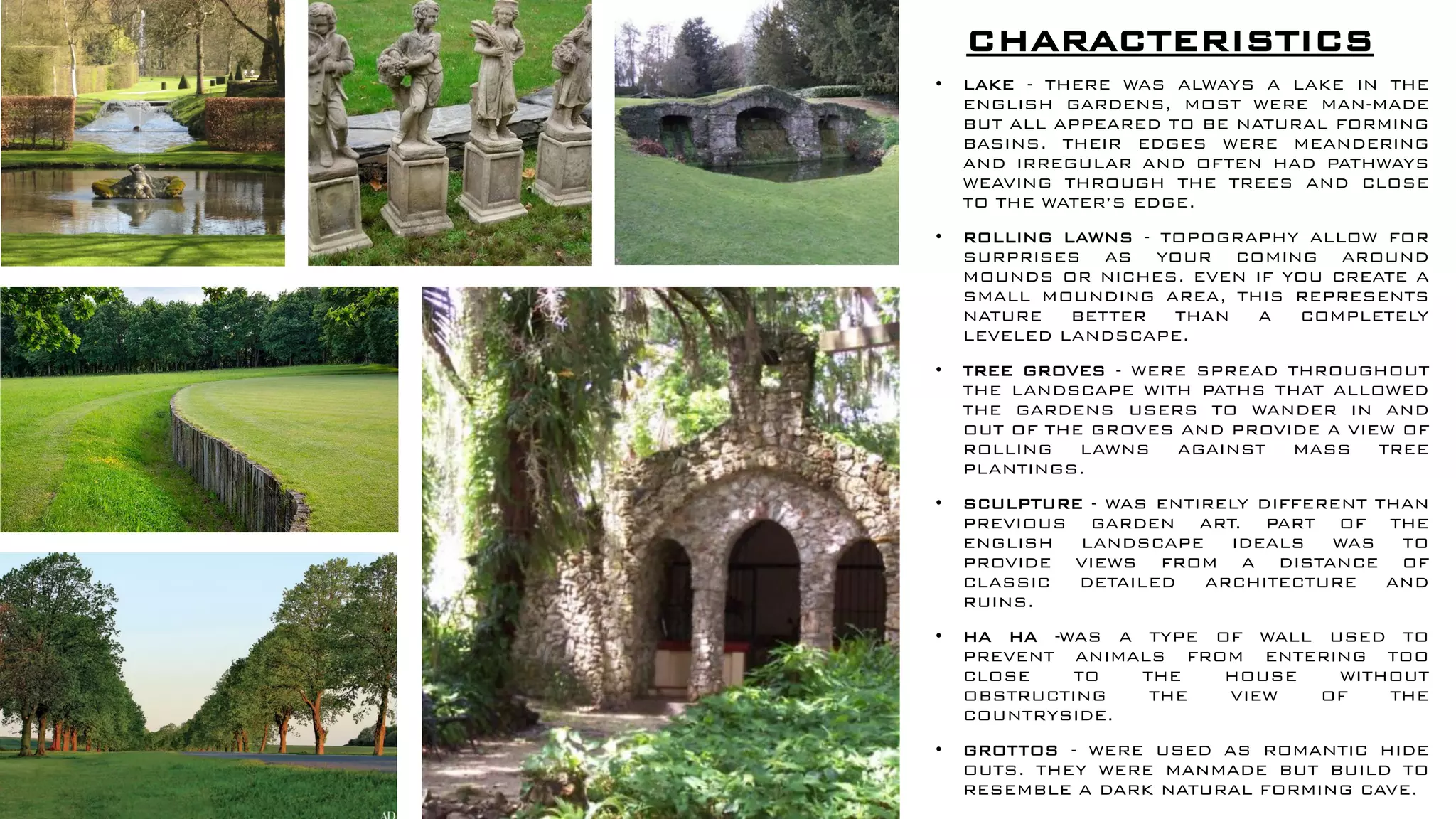 English garden landscape design | PDF