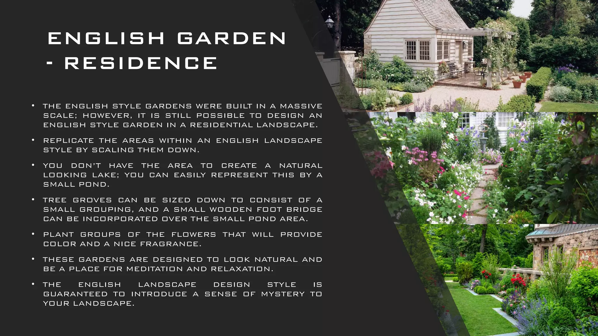 English garden landscape design | PDF