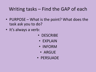 English gcse final tips | PPTX | Secondary Education | Education