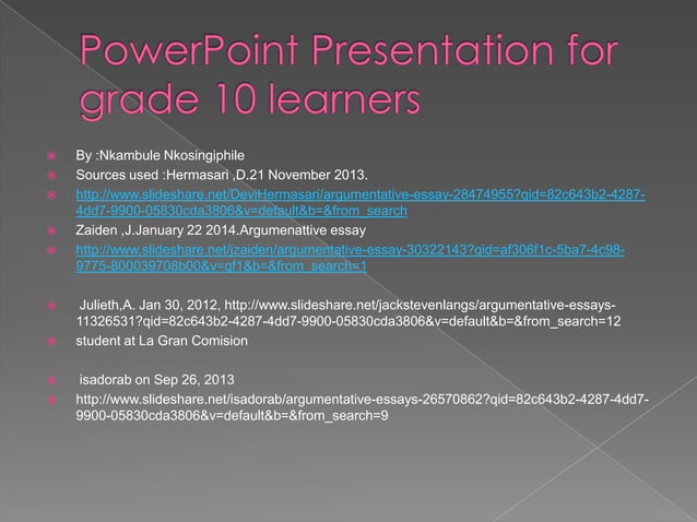 English grade 10 | PPTX