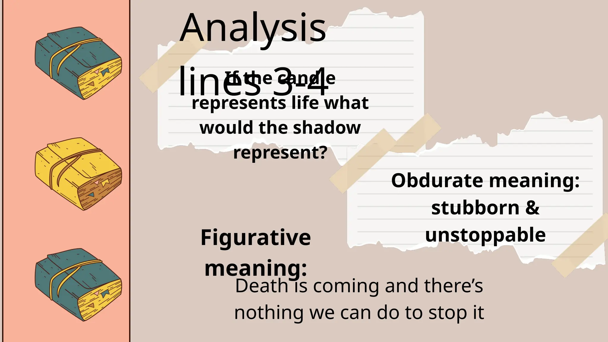 English grade 10 poetry analysis candle by chris van wyk | PPTX