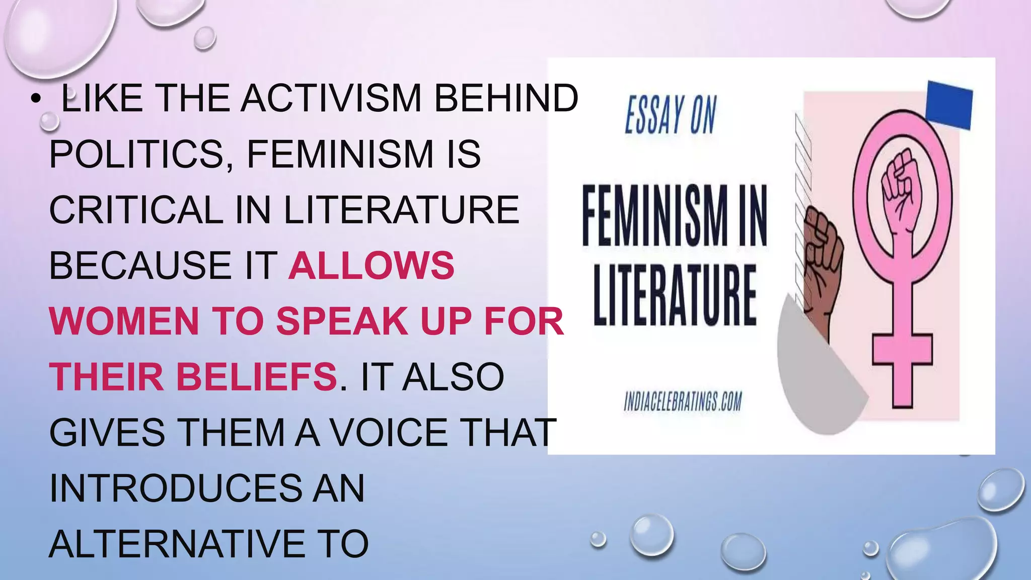 ENGLISH_GRADE 10- Feminist Approach.pptx