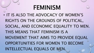 ENGLISH_GRADE 10- Feminist Approach.pptx