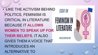 ENGLISH_GRADE 10- Feminist Approach.pptx