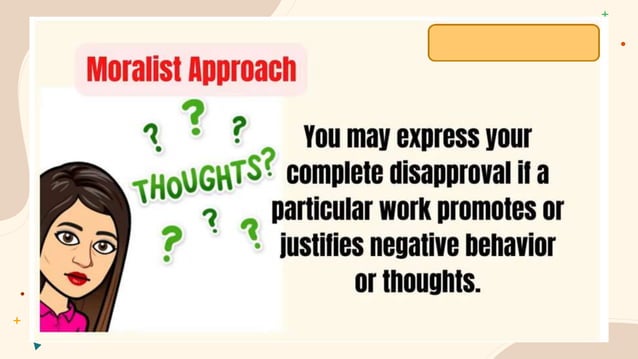 ENGLISH_GRADE 10-Moralist Approach.pptx | Books and Literature