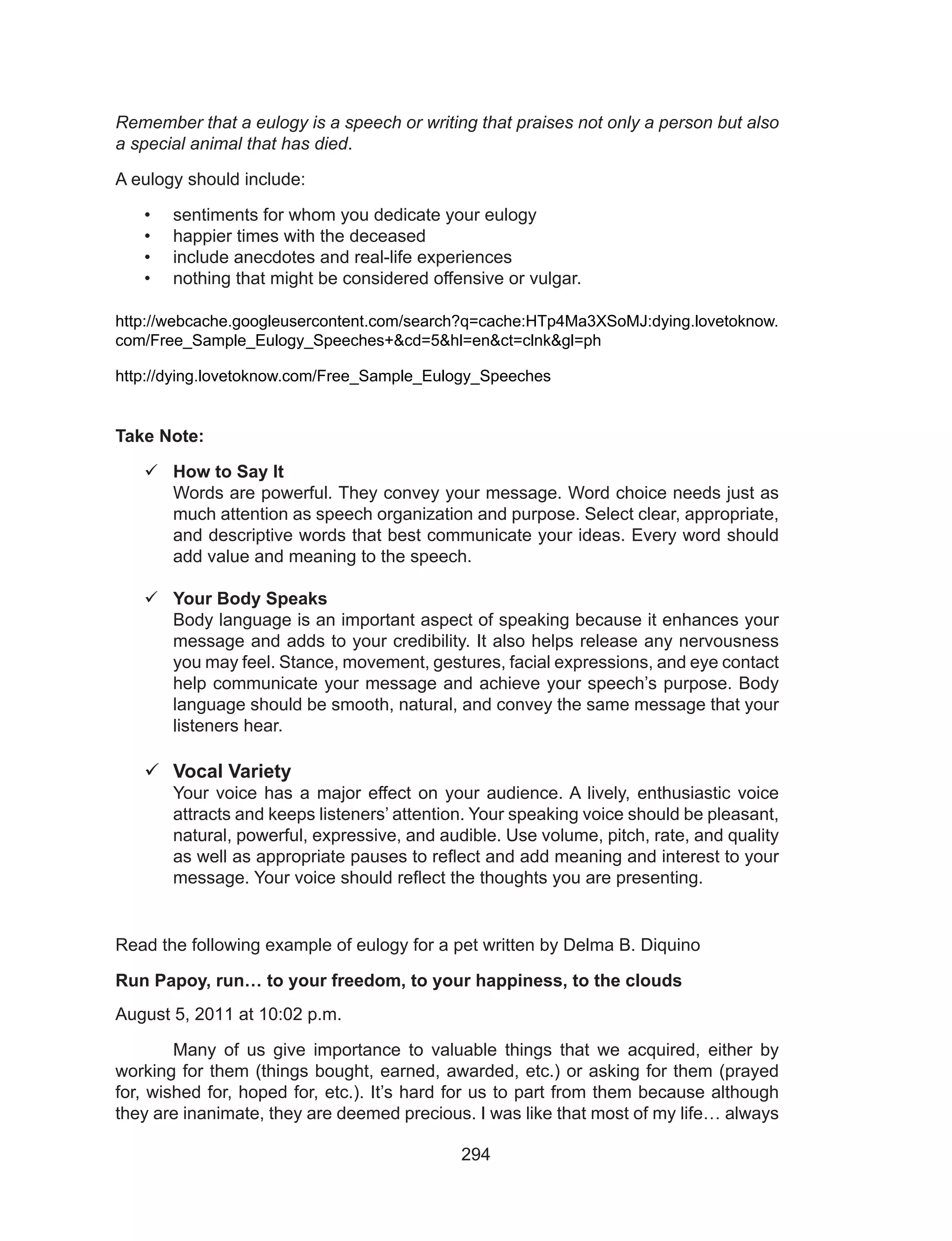 English 10 Learning Material | PDF