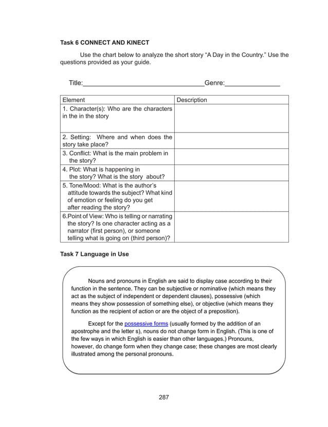 English 10 Learning Material | PDF