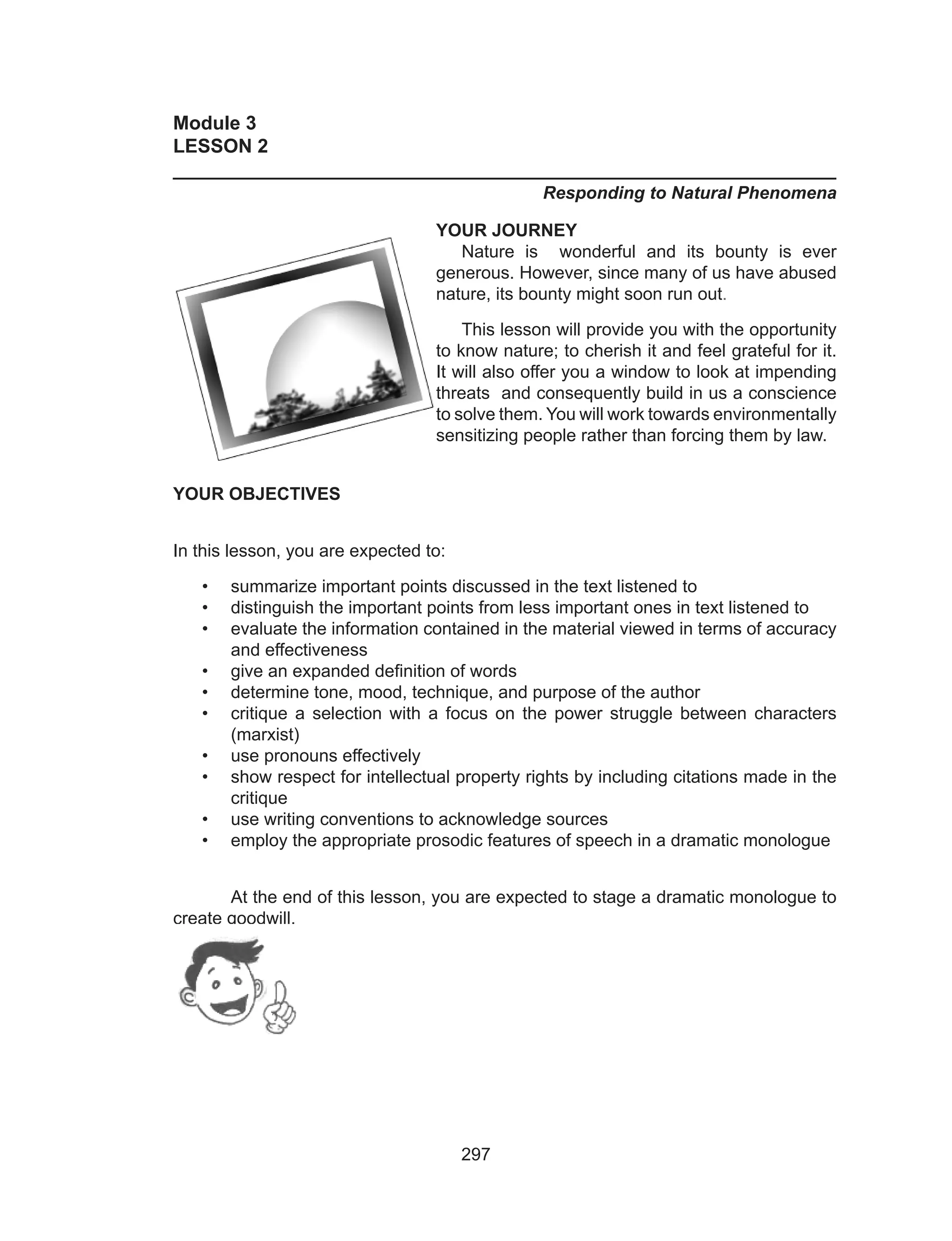 English grade 10 lm unit 3(1) | PDF