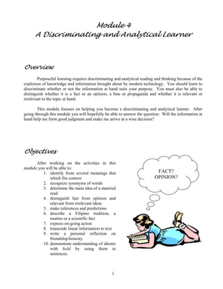 English grade 7 | PDF