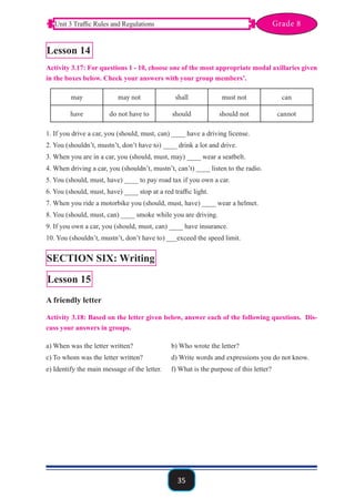 English Grade 8 Student's Book pdf file from JA-99 | PDF